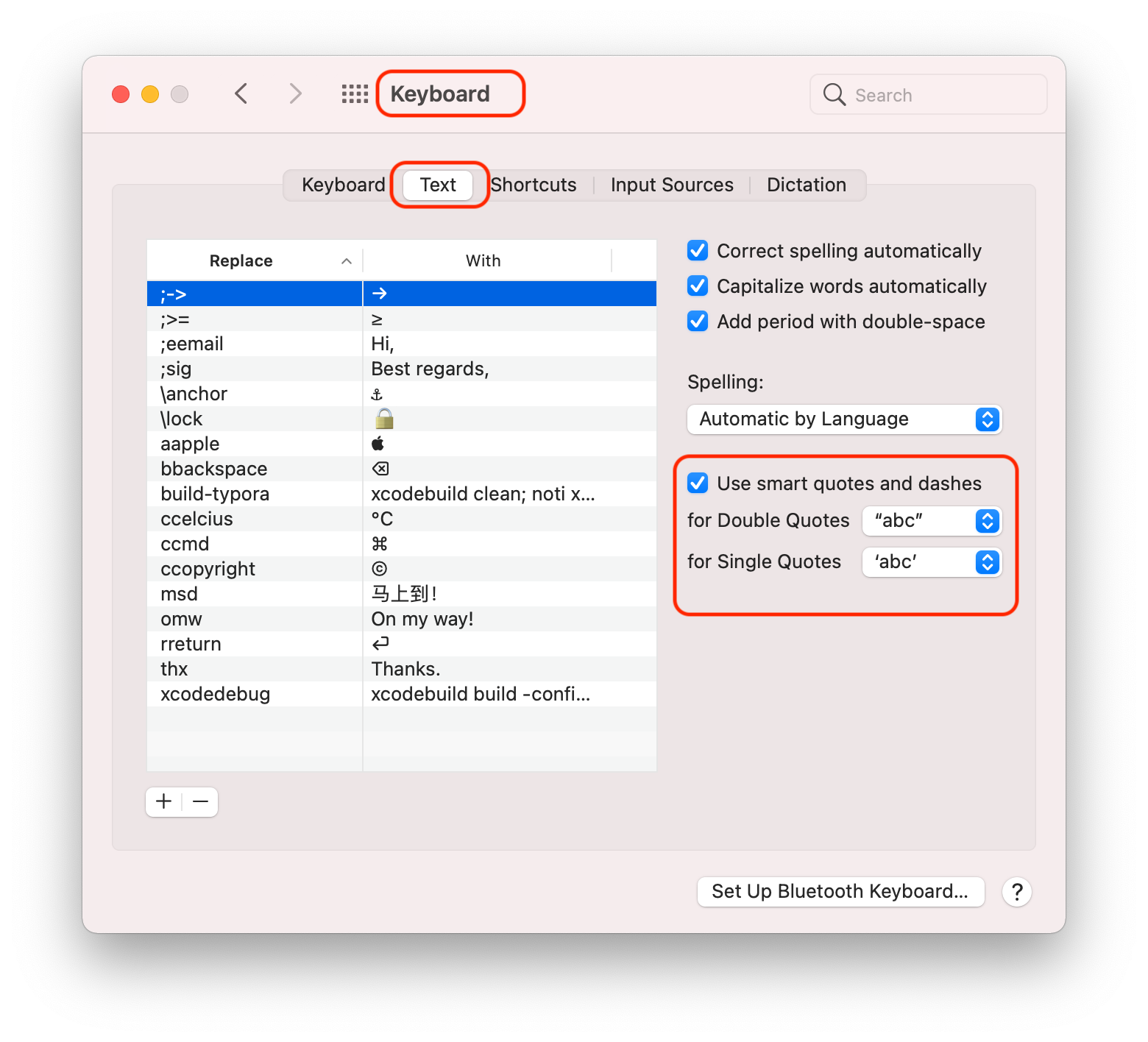 Smart Punctuation (SmartyPants) - Typora Support